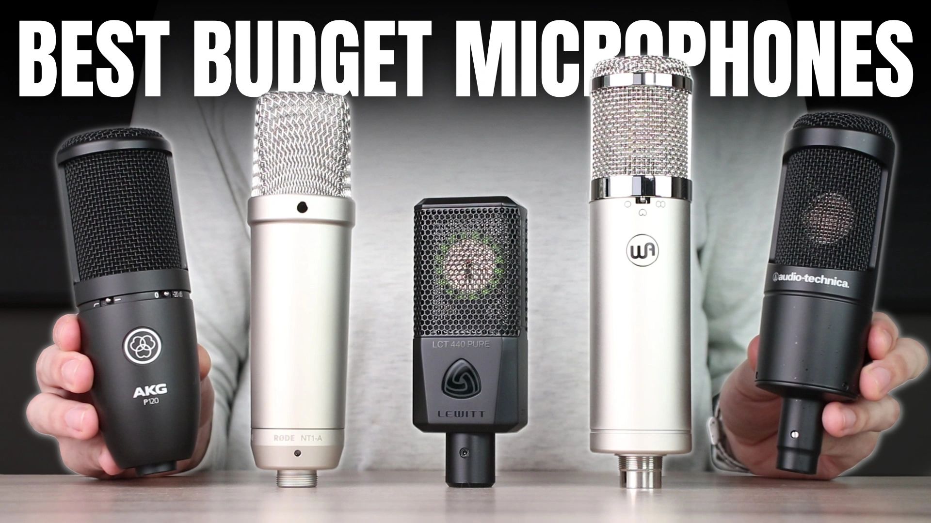 8 Best Budget Microphones For Vocal Recording (2024)